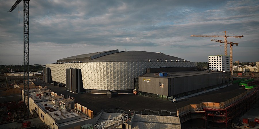 Friends Arena Nationalarenan - Strängbetong