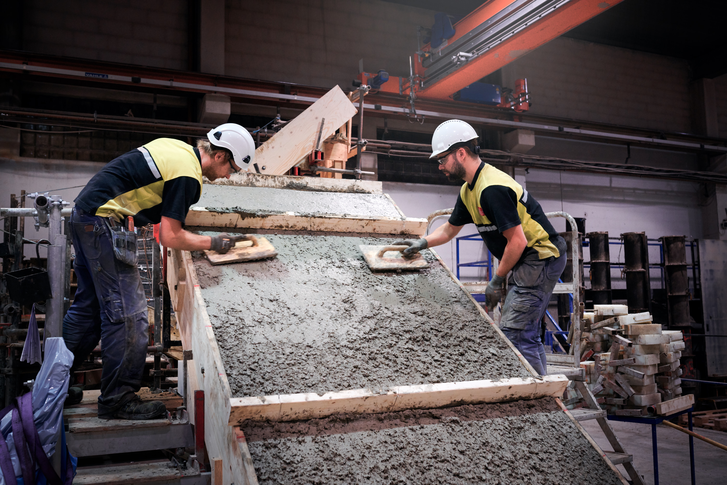 Hållbar tillverkning av trappor - Strängbetong