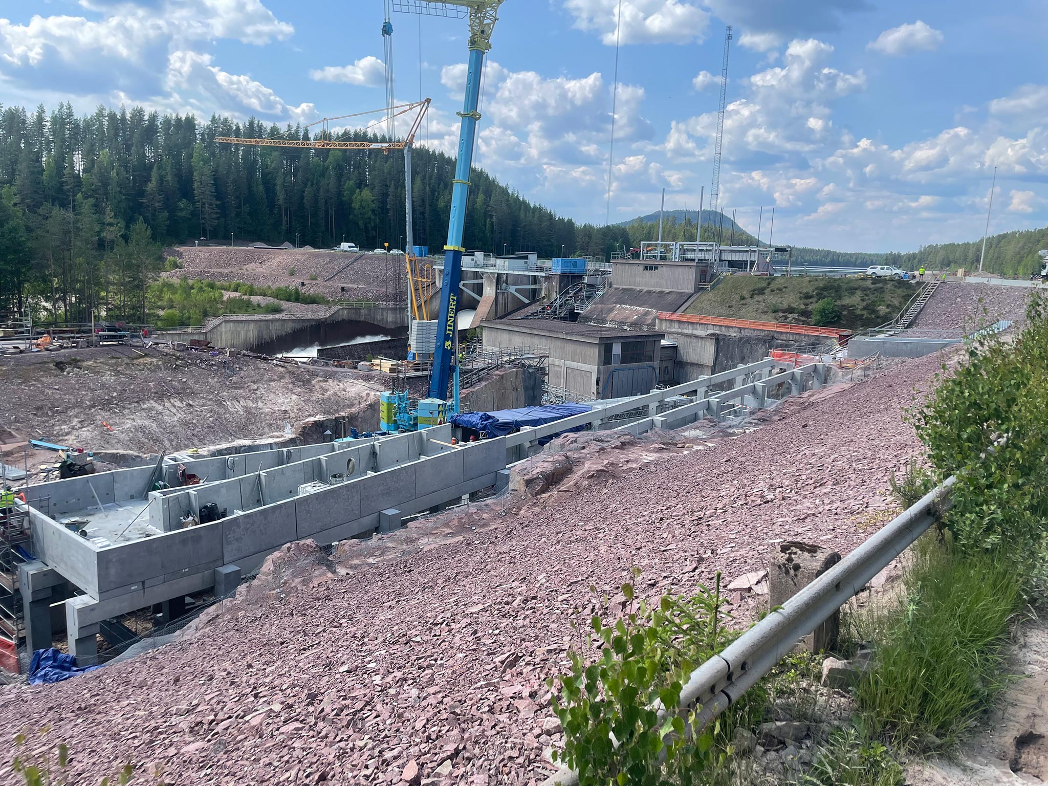 Fisktrappa för den biologiska mångfalden - Strängbetong